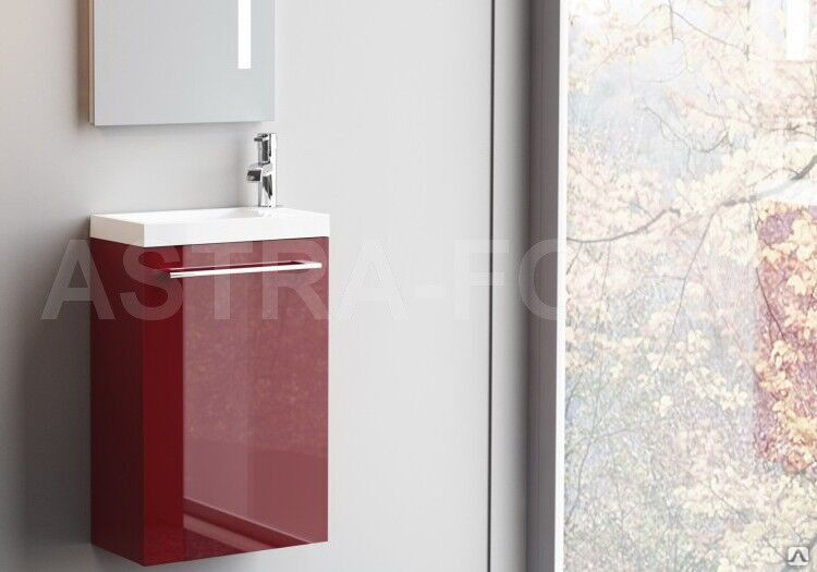 Шкаф нижний Astra Form Мини левый правый 40х60х22 ЛАМИНАТ МАТОВЫЙ эконом купить за 6 955