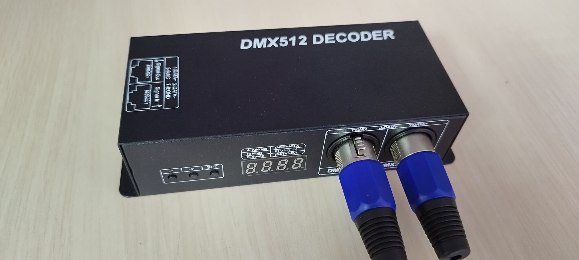 Декодер сигнала DMX512 d IBV (PWM) 12-24V 3х8А, цена в Барнауле от ...